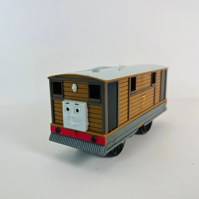 THOMAS & FRIENDS Trackmaster TOBY Tram Motorized Train Engine £17.72 ...