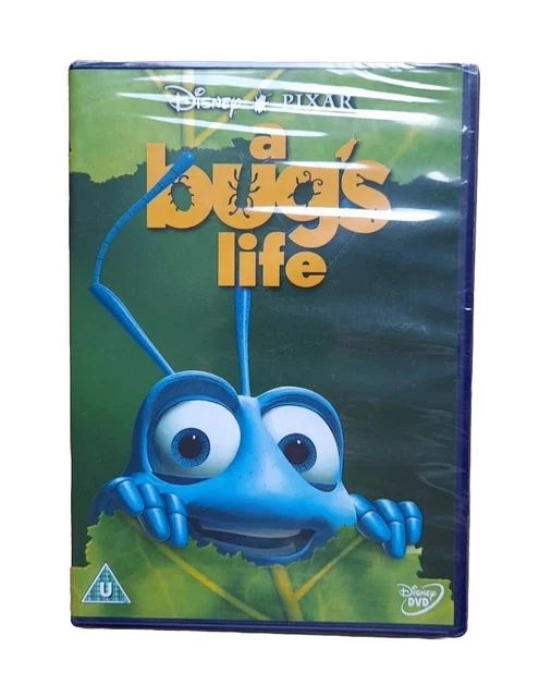 A BUG'S LIFE DVD - Disney Pixar 1998 Animated Comedy Adventure Film ...
