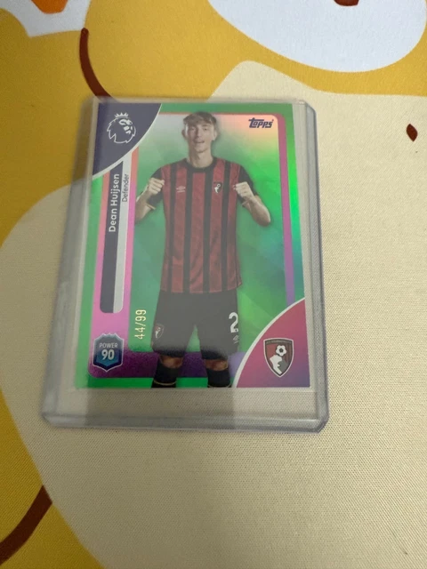TOPPS PREMIER LEAGUE 25/26 Dean Huijsen Green Numbered Parallel /99 £15 ...