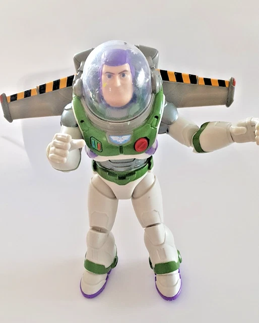 PIXAR LIGHTYEAR ULTIMATE Jetpack Buzz Mattel 2021 Talking Jetpack Toy ...