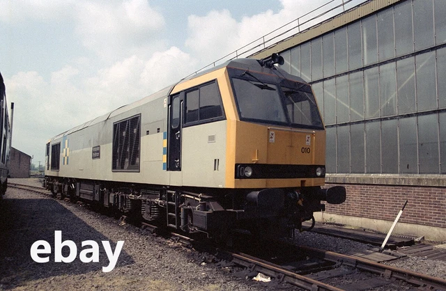 ORIGINAL 35MM COLOUR Railway Neg of Class 60 60010 at March TMD £2.20 ...