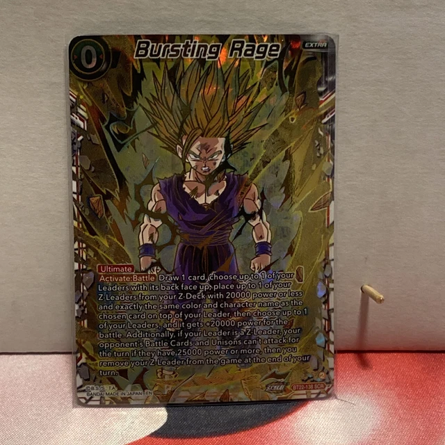 COUP CRITIQUE BURSTING Rage SCR BT22-138 M PF DBZS EUR 108,96 - PicClick FR