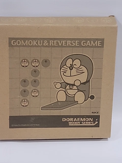 BOARD GAME COLLECTABLE Doraemon Woody Gomoku Reverse Game Rana NIB ...