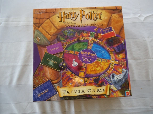 HARRY POTTER & The Sorcerers Stone Trivia Board Game 00' New £8.33 ...