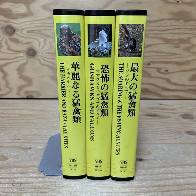 Y11J3-250916 RARE [VHS Scary Birds of Prey, st Birds of Prey ...