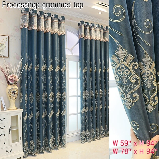 1 PANNEAU BLACK-OUT Valance Rideaux Thermique Isolé Double Couche ...