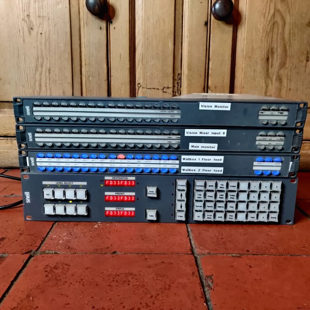 PROBELL SNELL 6276 Control Panel + 3 x 6705 Panels with Power Supplies ...
