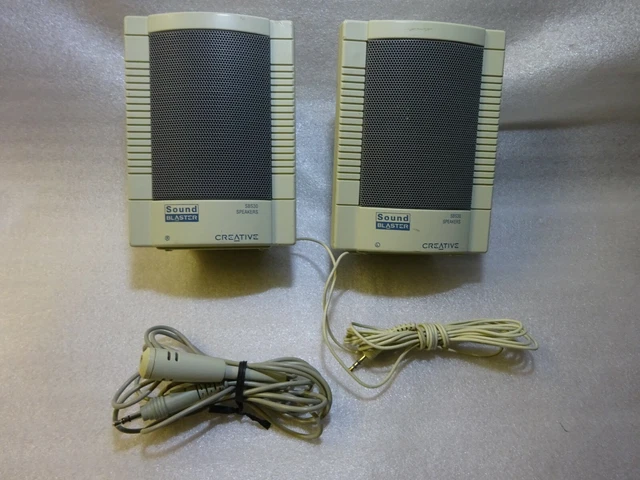 CREATIVE LABS SBS-30 Small PC Sound Blaster Computer Speakers ...