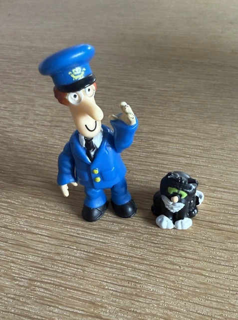 POSTMAN PAT AND Jess The Cat Figures 2008 Pat Figure Is Poseable ER PLC ...