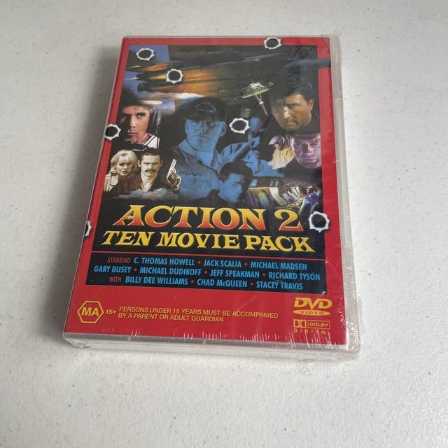 ACTION 2 TEN movie pack dvd brand new sealed region 4 pal free post in ...