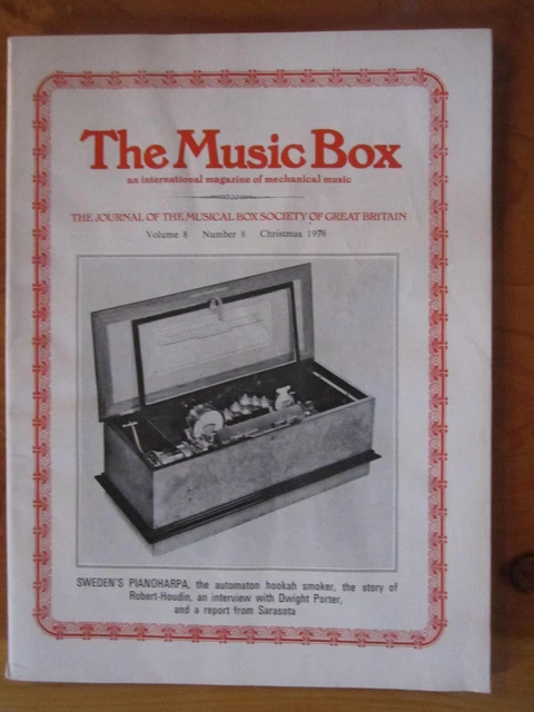 MAGAZINE THE MUSIC Box Vol 8 No 8 Christmas 1978 Great ** Must See EUR ...