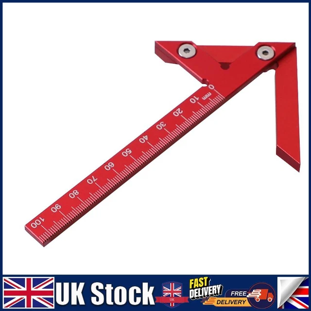 CENTERING SQUARE HIGH Accuracy Carpenter Ruler Quick Measuring ...