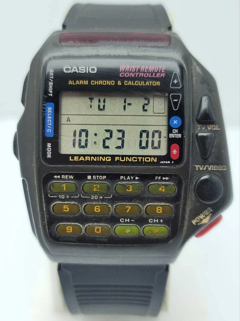 CASIO CMD-40 1174 TV Remote Controller Digital Vintage Men’s Watch EUR ...