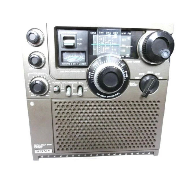 SONY ICF-5900 SKYSENSOR 5-band multiband receiver FM/MW/SW1/SW2/SW3 ...