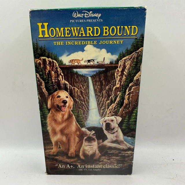 HOMEWARD BOUND THE Incredible Journey VHS Rated G NTSC £9.68 - PicClick UK