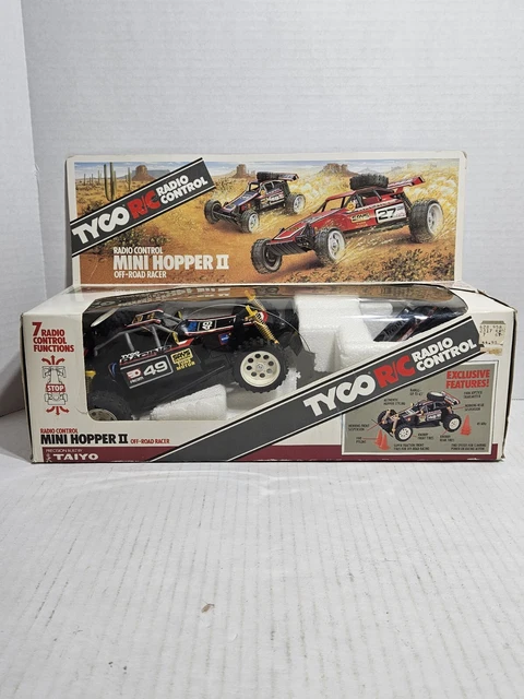 VINTAGE TYCO MINI Hopper II Radio Controlled R/C Car Off Road Racer NIB ...