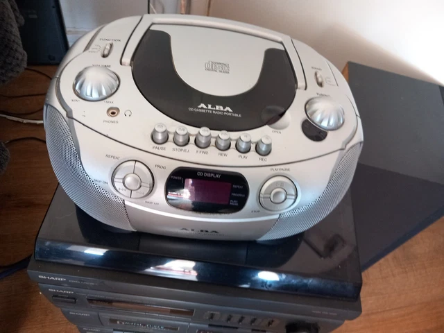 ALBA PORTABLE CD Stereo Radio Cassette Recorder CX570 (Used) £20.00 ...