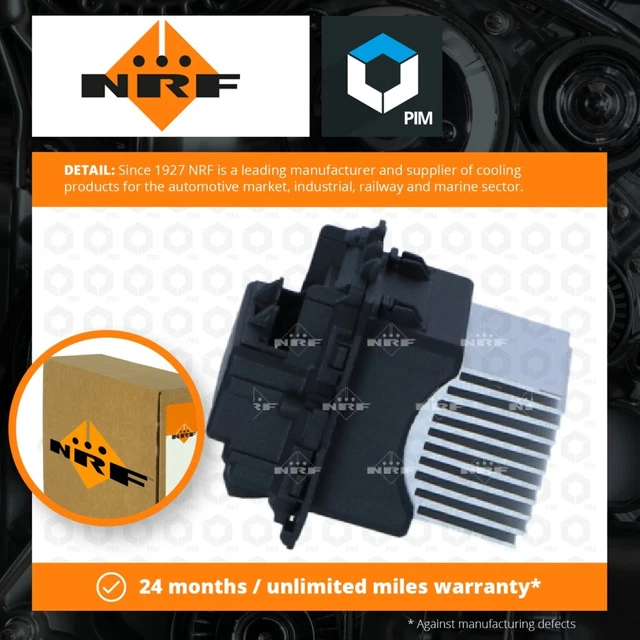 HEATER / BLOWER Resistor fits CITROEN C4 2004 on Regulator Rheostat NRF ...