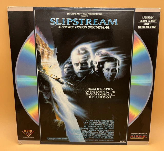 SLIPSTREAM (1989) LASERDISC Rare and HTF Mark Hamill, Ben Kingsley Sci ...