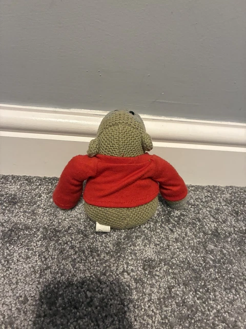 PG TIPS MONKEY Christmas Soft Toy Red Jumper Plush Knitted Xmas Tea ...