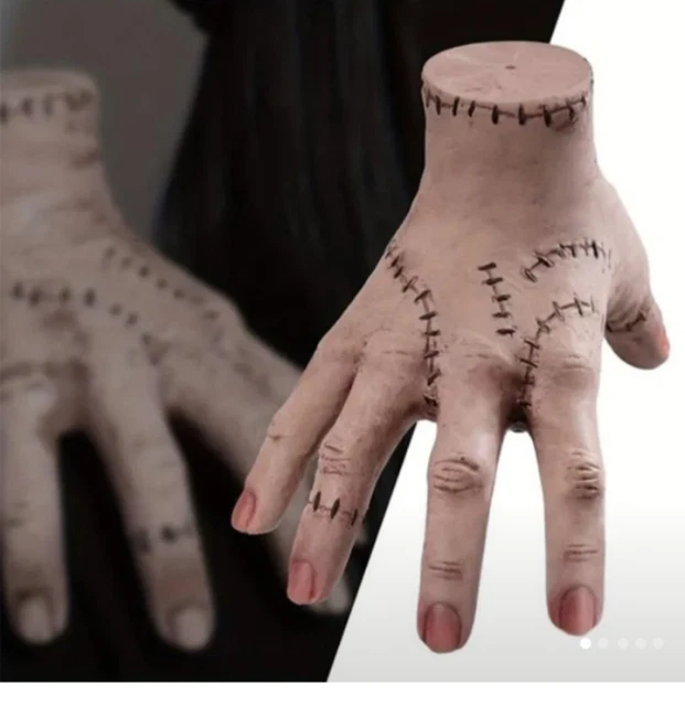 THING HAND SCARY Prop Wednesday Addams Cosplay Halloween table ...