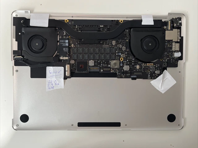MACBOOK PRO 15& 2015 A1398 Logic Board i7 2.8GHz 16GB 820-00163 R9 ...