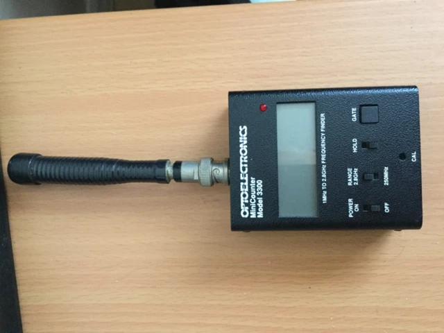 OPTOELECTRONICS MINI COUNTER 3300 frequency sniffer cou £55.00 ...