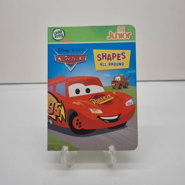 DISNEY PIXAR CARS Shapes All Around Tag Junior Book - Leap Frog ...