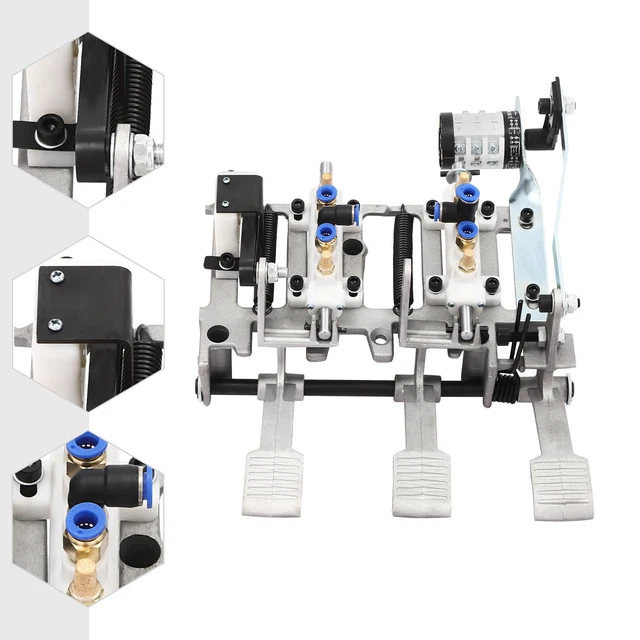 TIRE CHANGER MACHINE 3-Pedal Aluminum Frame Air Control Valve Foot ...