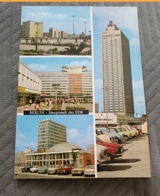 GROSSE ALTE POSTKARTE Ansichtskarte Berlin Hauptstadt der DDR EUR 1,00 ...