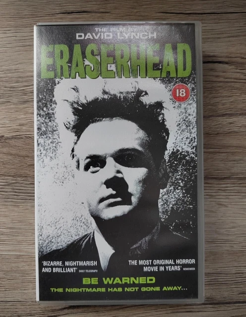 ERASERHEAD VHS VIDEO (1999) - David Lynch VGC FREE P&P Horror £10.00 ...