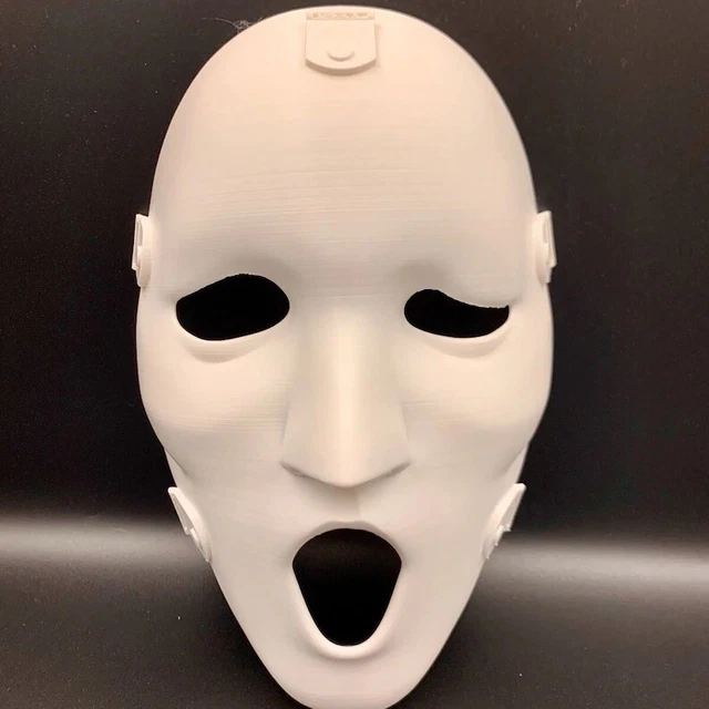 DIY GHOSTFACE SCREAM Killer Brandon James BLANK Mask MTV Jason Myers ...