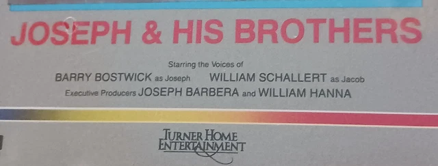 JOSEPH AND HIS Brothers VHS Hanna Barbera New Factory Sealed Vintage ...
