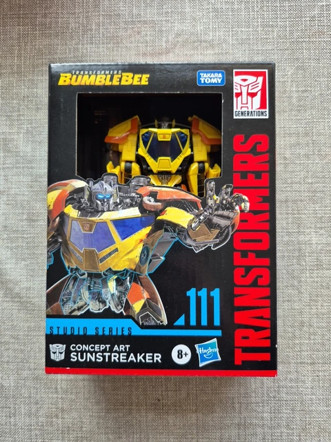 HASBRO TRANSFORMERS BUMBLEBEE Studio Series 111 Concept Art Sunstreaker ...