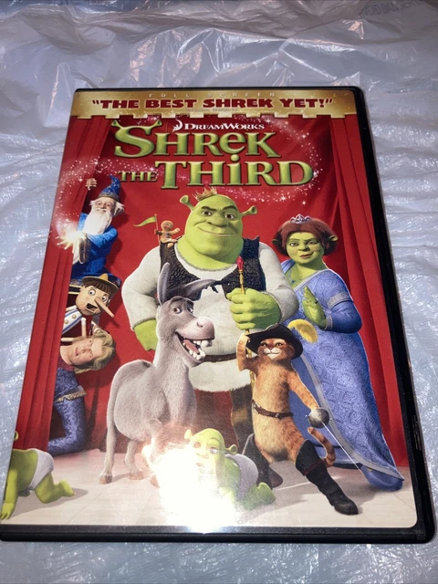 SHREK DVD BUNDLE: Shrek, Shrek 2, Shrek the Third, DreamWorks, Great Condition! $19.32 - PicClick AU