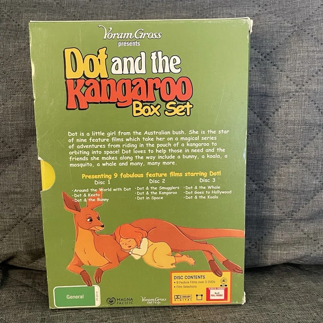DOT AND THE Kangaroo DVD Box Set PAL Region 4 Animated Australian $45. ...