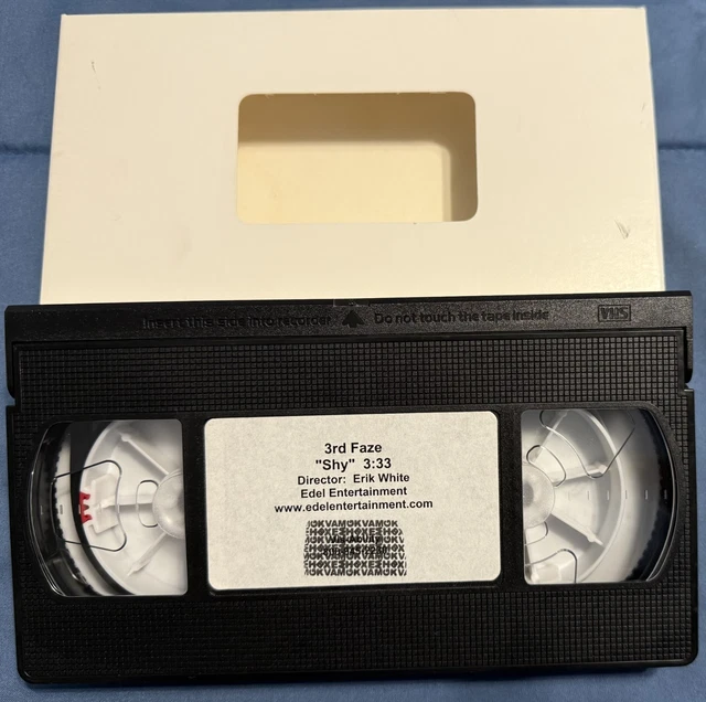 3RD FAZE-SHY/2001 EDEL Entertainment Vhs Single Promo Music Video Tape ...