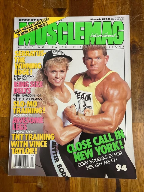 MUSCLEMAG BODYBUILDING MUSCLE magazine TONYA KNIGHT & TROY ZUCCOLOTTA 3 ...