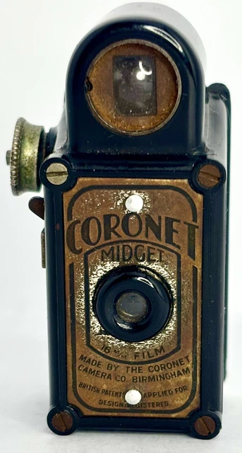ANTIQUE CORONET MIDGET Bakelite Subminiature Camera Rare Black £127.60 ...