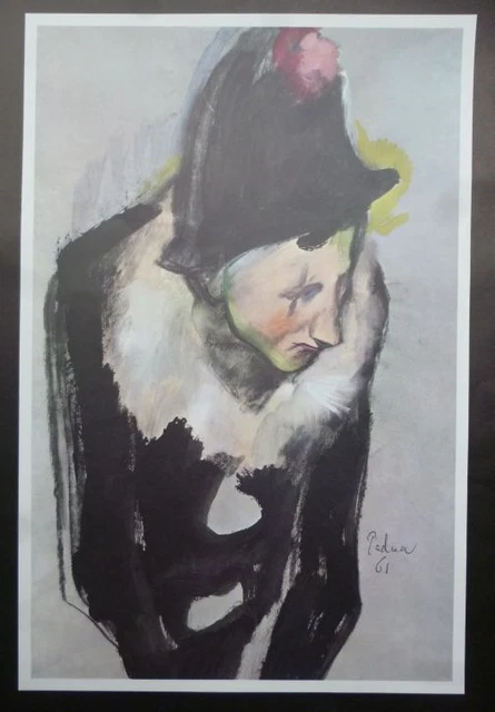 ART PRINT - Sad Clown. Padua, Paul Mathias £12.79 - PicClick UK