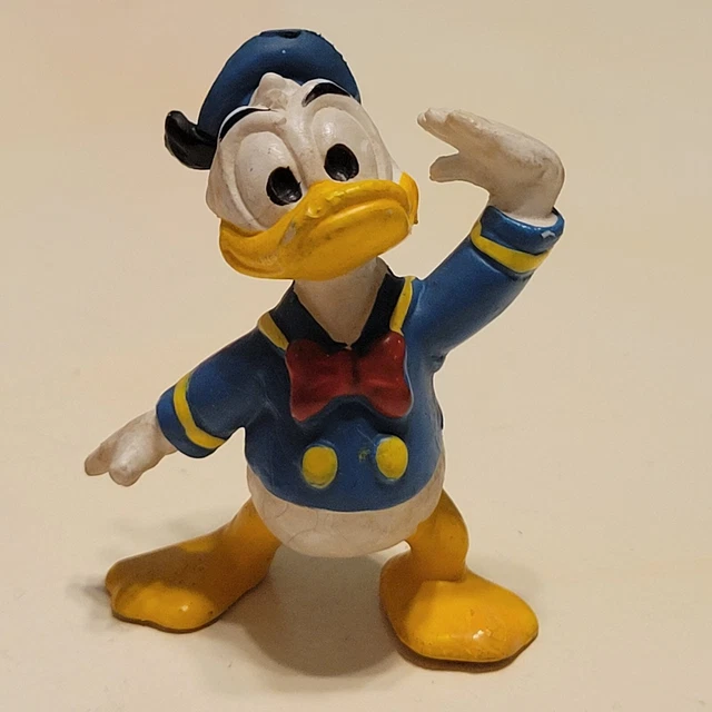 VINTAGE 2& DISNEY 1980s Donald Duck Walt Disney Production Figure £3.69 - PicClick UK