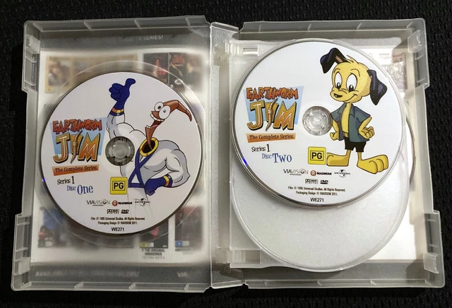 EARTHWORM JIM: THE Complete Series - 90s Animated TV Show - RARE R4 5 ...