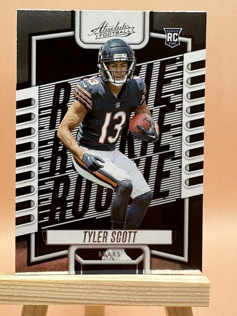 TYLER SCOTT 2023 Panini Absolute Football Rookie RC #137 Chicago Bears ...