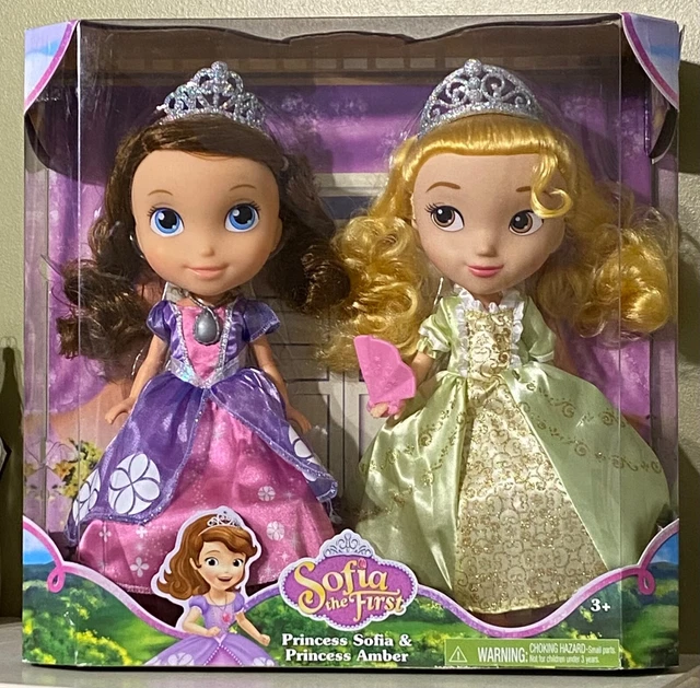 DISNEY JUNIOR SOFIA the First Buttercup Troop Princess Amber 3"-inch ...