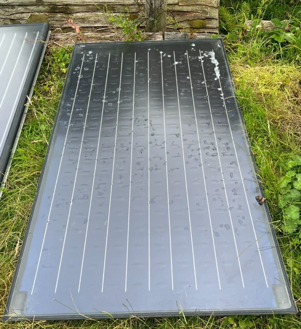 2X WORCESTER SOLAR Thermal Hot Water Panels, Made in Germany ...