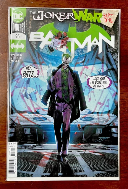 BATMAN 95A TYNION DC Comics 2020 comme neuf + Joker War / flambant neuf ...
