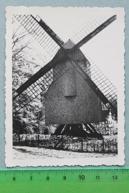 FOTO PHOTO 174203 WW2 WK2 Windmühle Mühle windmill Holz mill ...