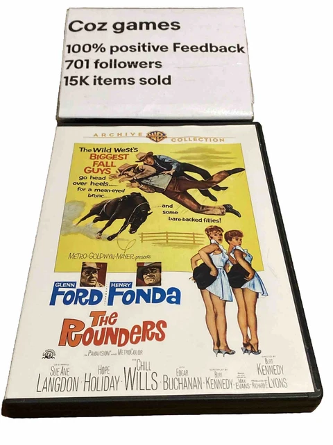 THE ROUNDERS DVD Warner Bros Archive Collection Glenn Ford Henry Fonda ...