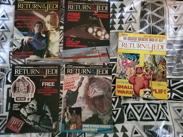 RETURN OF THE Jedi Star Wars Marvel UK Comics bundle EUR 23,69 ...