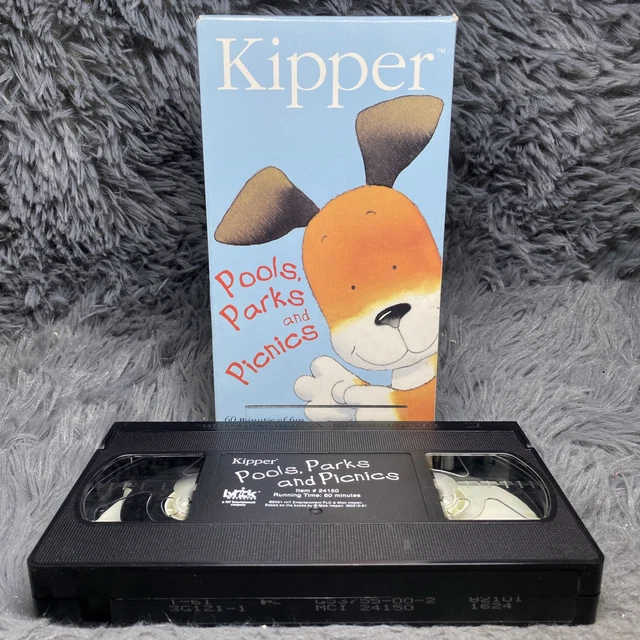 KIPPER - POOLS, Parks and Picnics VHS Tape 2001 Classic Kids Cartoon ...